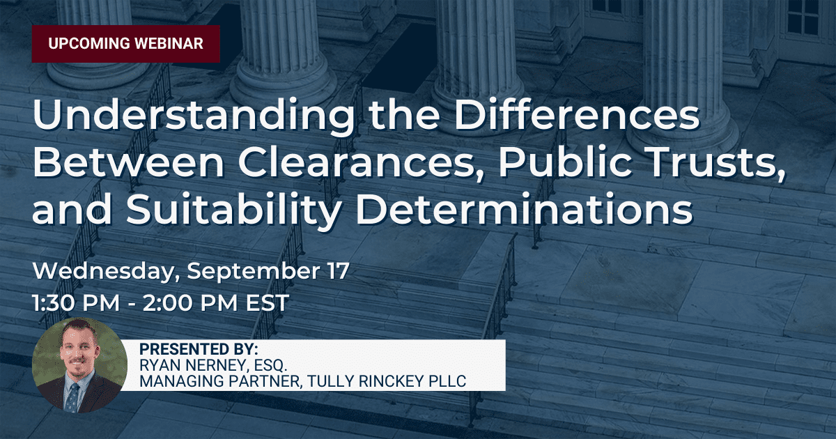 Understanding the Differences Between Clearances, Public Trusts, and ...